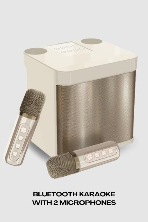 Bluetooth Karaoke with 2 Microphones – SURPLUS | Find Your Style