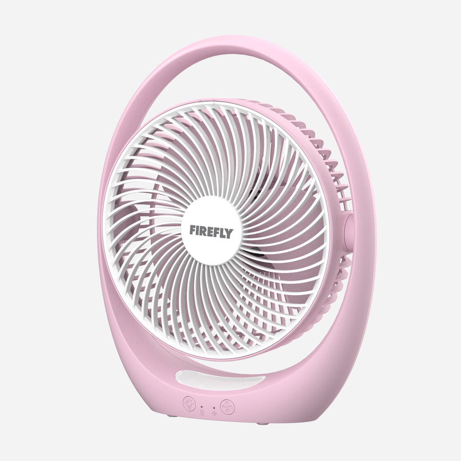 Firefly 7" Rechargeable Fan with Night Light – Surplus-catalog