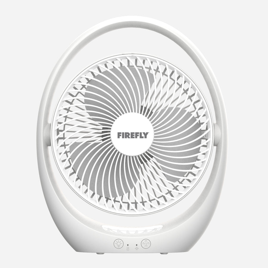 Firefly 7" Rechargeable Fan with Night Light – Surplus-catalog