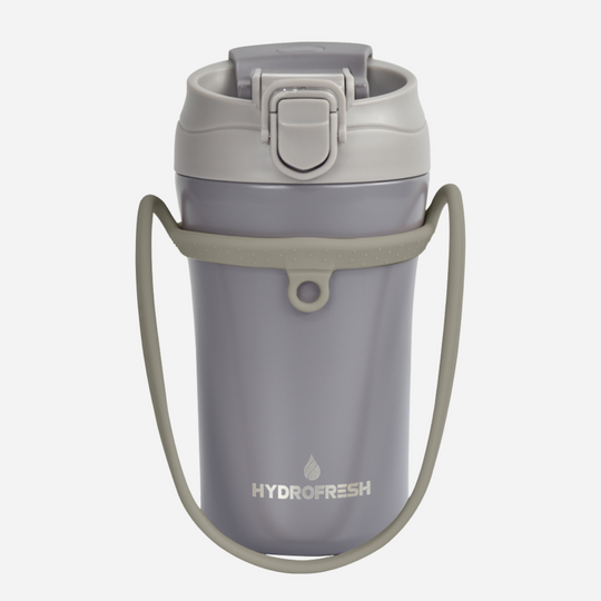 Hydrofresh Double Spout Stainless Mug with strap 400ml – SURPLUS | Find ...